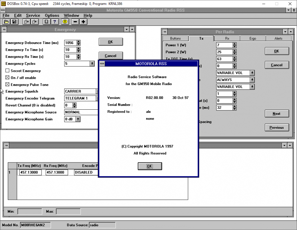 Programming the Motorola GM950 on Windows 10 - Finest Hacking and HAM